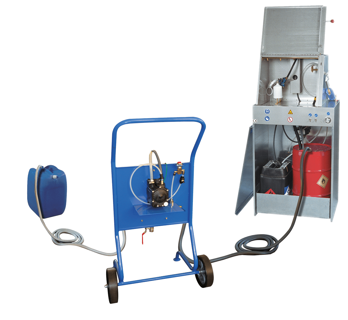 STS-18 Umfüllstation für Lackierereien | B-TEC GmbH