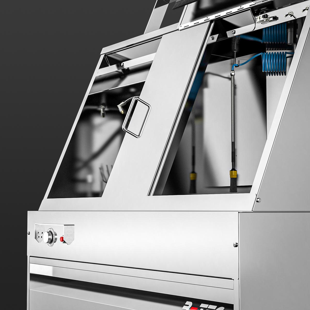 K-1200 Paint gun cleaning machine | B-TEC GmbH