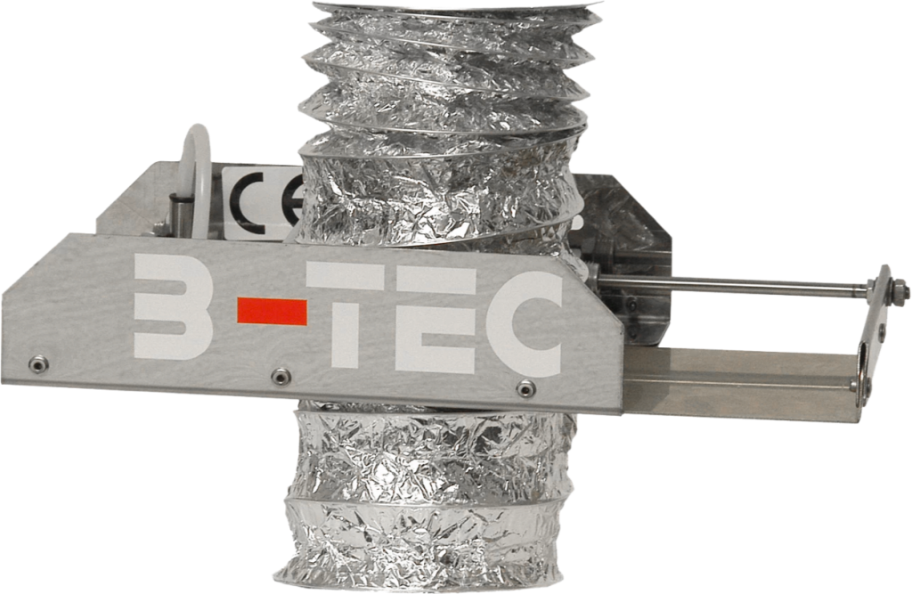 Pneumatic exhaust solvent saver valve | B-TEC GmbH